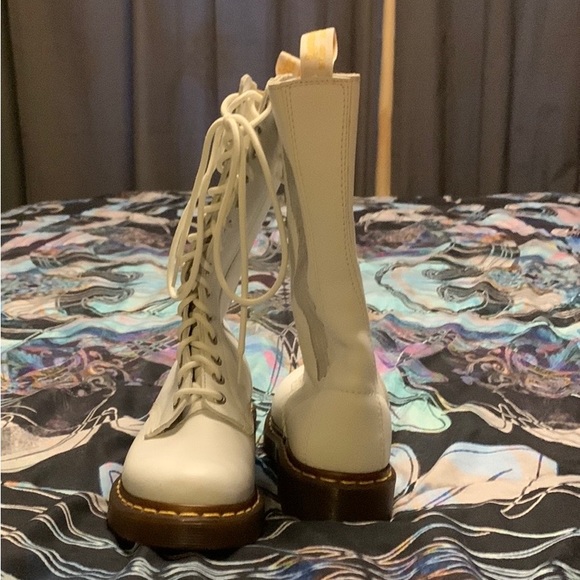 Dr. Martens | Shoes | Authentic Leather Dr Martens Celeste White Angel ...